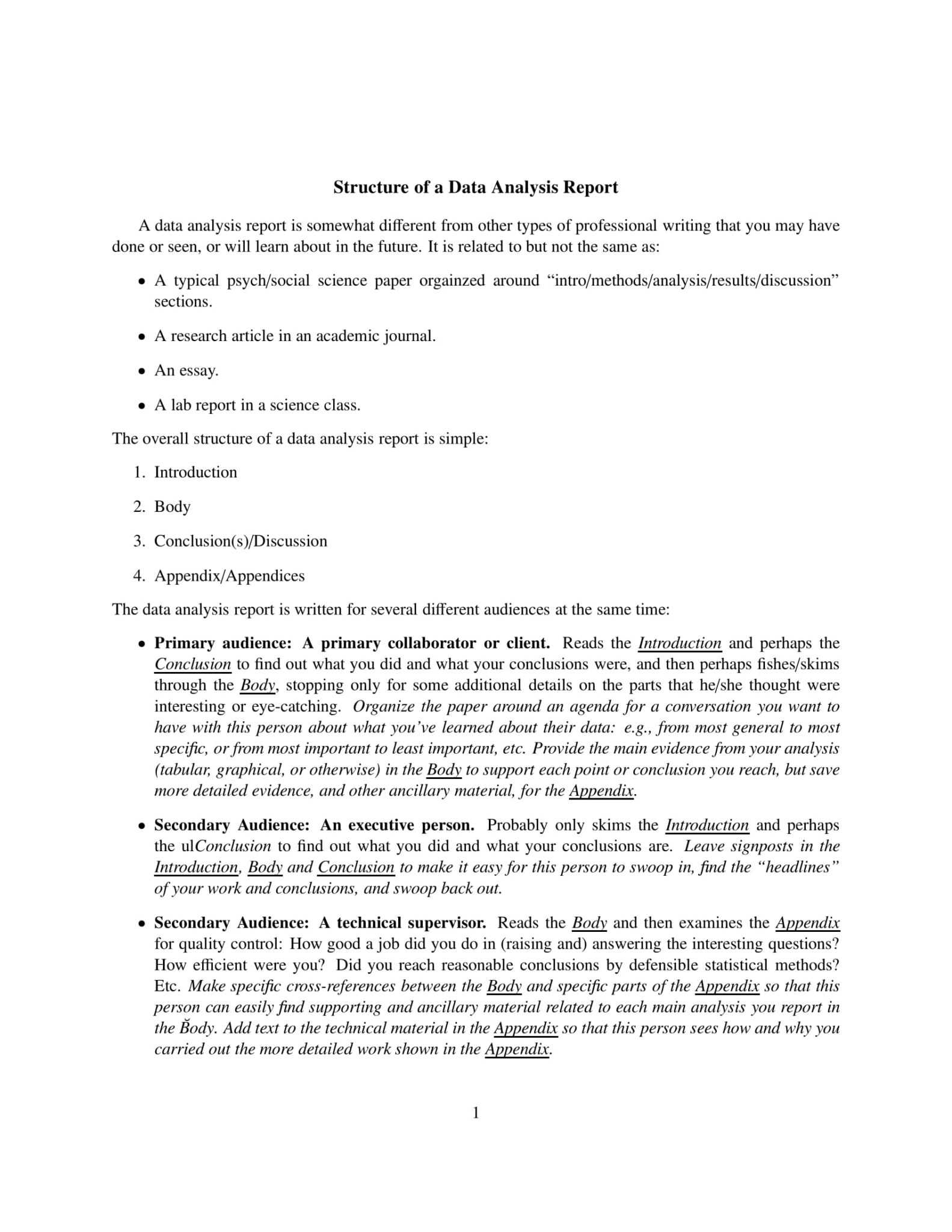 10 Data Analysis Report Examples – Pdf | Examples with Introduction ...