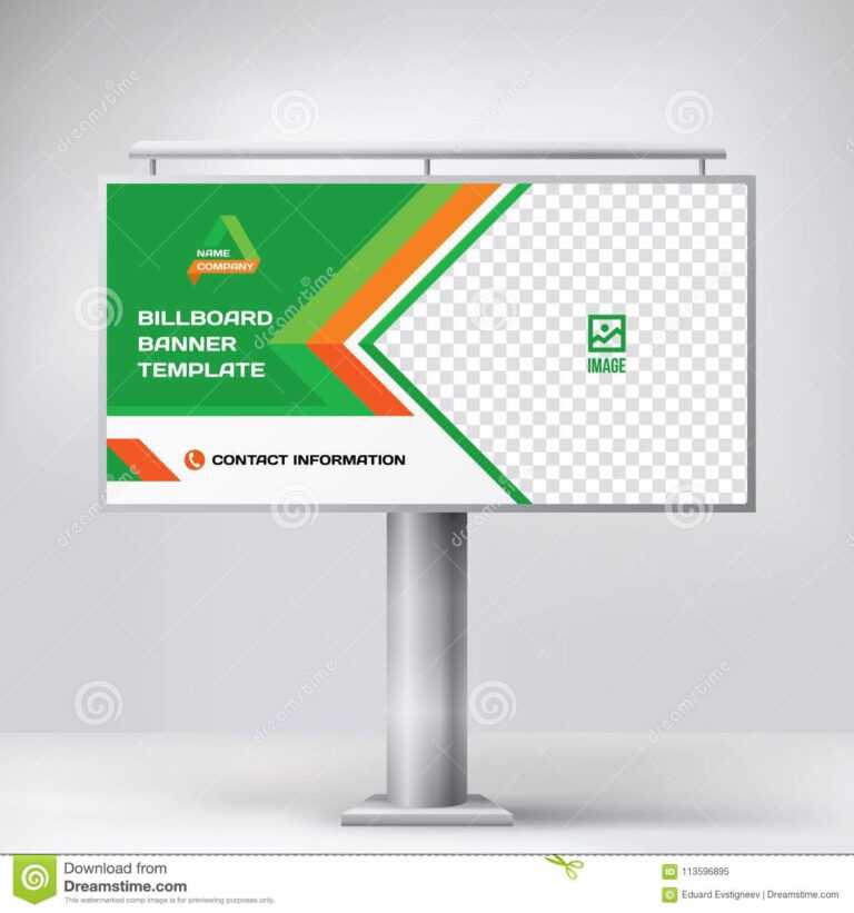 Outdoor Banner Template - Professional Plan Templates