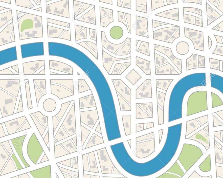 Blank Town Map Worksheet | Printable Worksheets And in Blank City Map ...