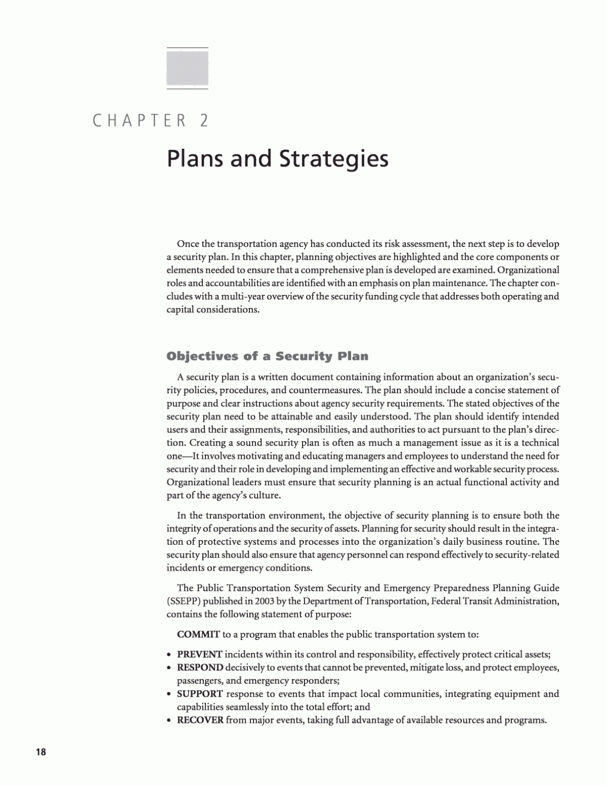 Chapter 2 – Plans And Strategies | Security 101: A Physical inside ...
