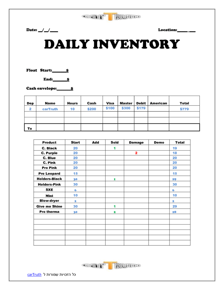Daycare Infant Daily Report Template And Daily Report in Daycare Infant ...