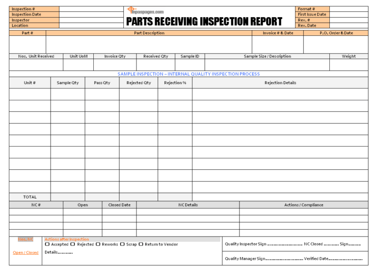 Deviation Report Template ] – Beautiful Format Of A Progress inside ...