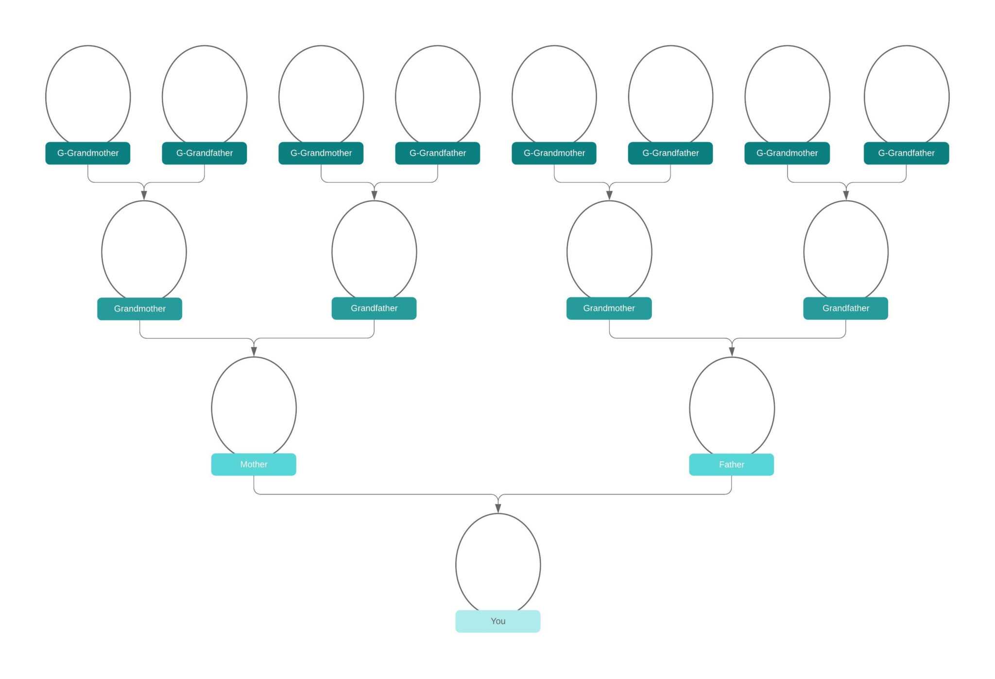 Family Tree Generator | Lucidchart in Blank Tree Diagram Template ...