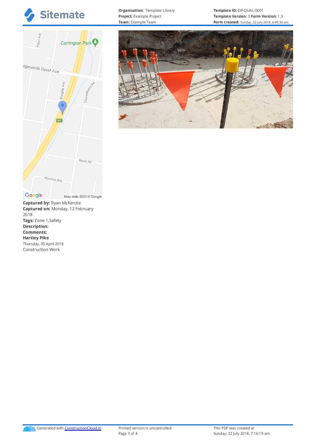 Fault Report Template Word - Professional Plan Templates