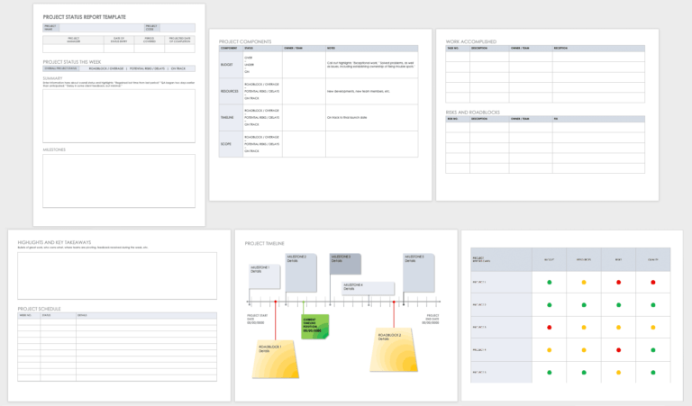 Free Project Report Templates | Smartsheet for Software Development ...