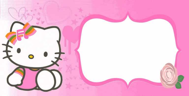 Hello Kitty Party Clipart in Hello Kitty Banner Template – Complete ...