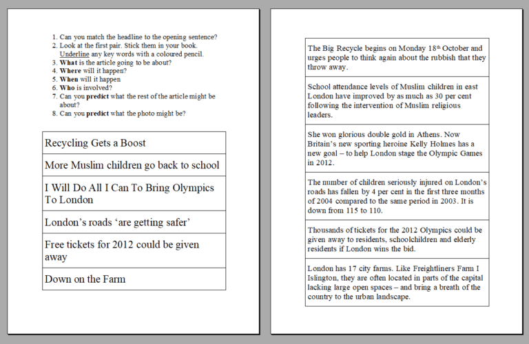How To Write A Newspaper Report – 11 Great Resources For Ks2 with ...