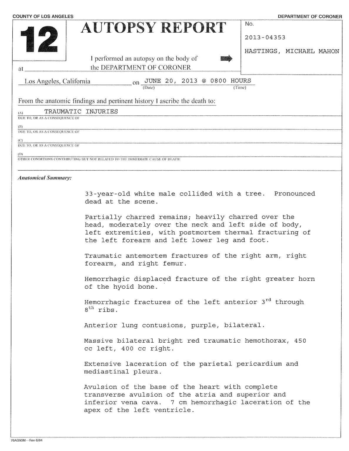Coroner's Report Template – Complete.maexproit.com