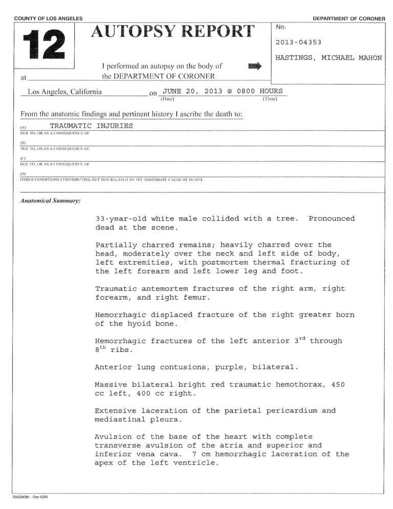 Coroner's Report Template – Complete.maexproit.com