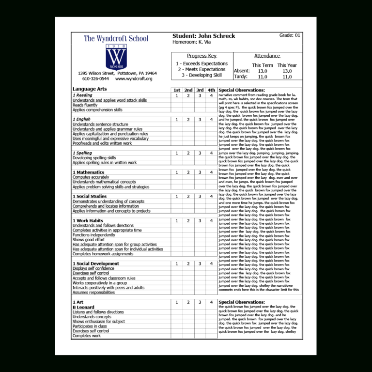 Report Card Software – Grade Management | Rediker Software with Summer ...