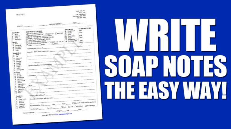 Soap Note Example with regard to Soap Note Template Word – Complete ...