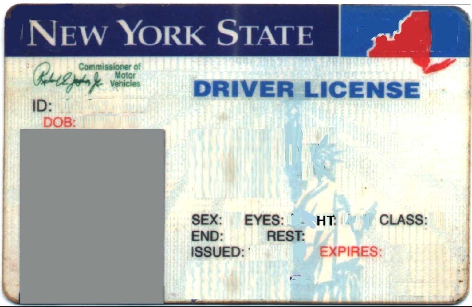 State Id Templates Free – Karan.ald2014 with Blank Drivers License ...
