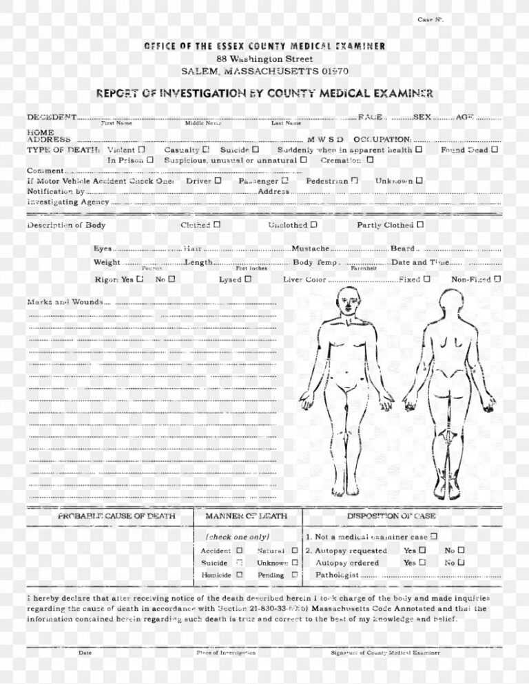 Template Autopsy Microsoft Word Report Résumé, Png in Autopsy Report ...
