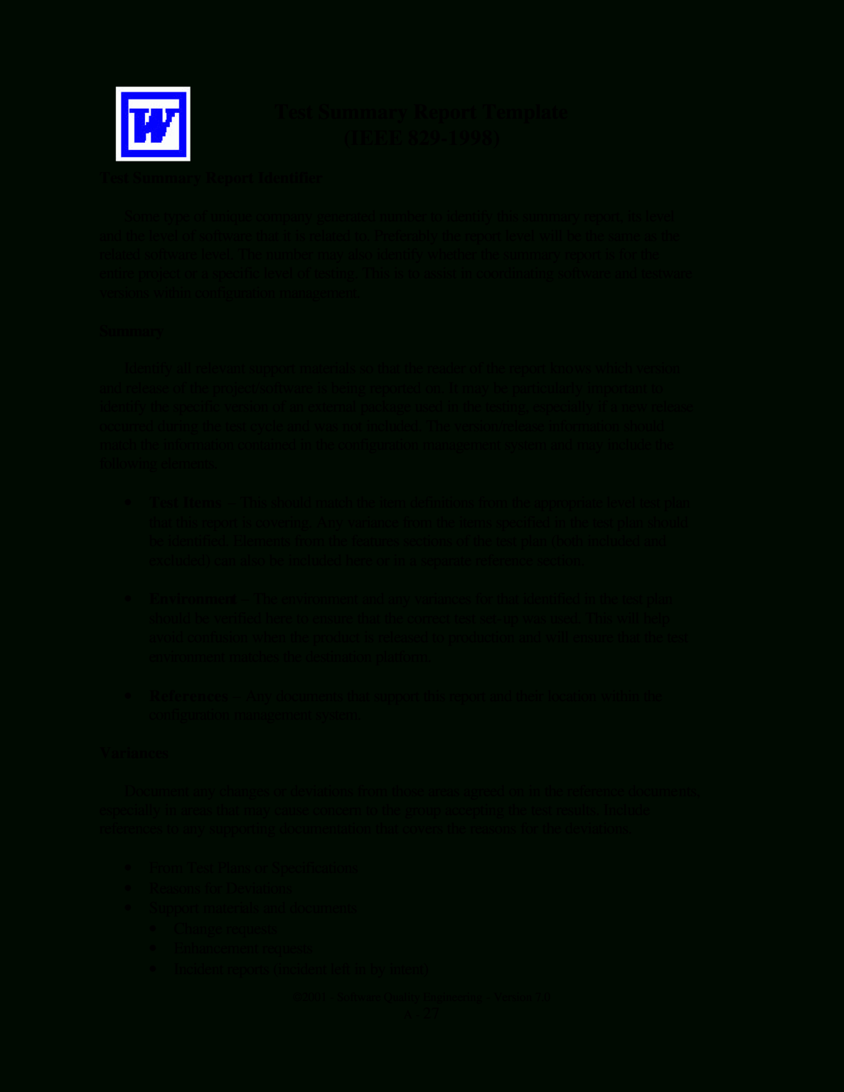 test-summary-report-templates-at-allbusinesstemplates-with-regard-to
